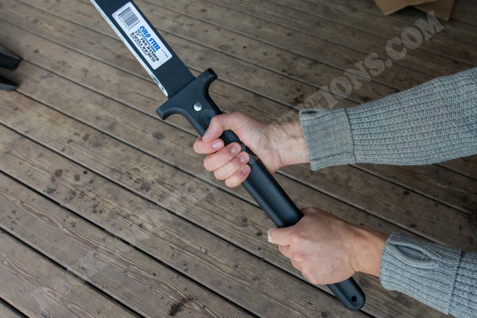 Cold Steel Two Handed Katana Machete 1055 - Backcountry Expeditions