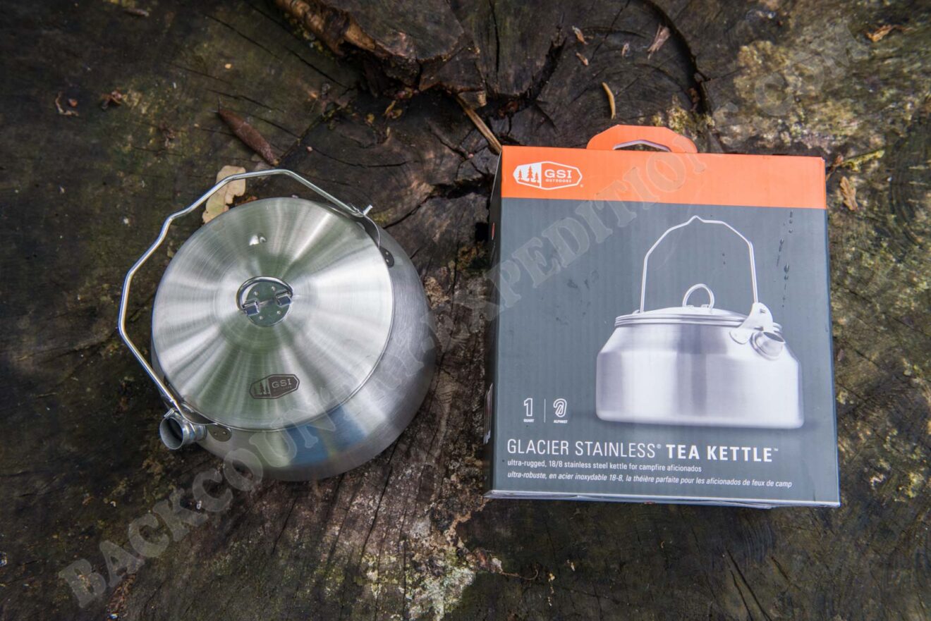 GSI Glacier Stainless Tea Kettle - Backcountry Expeditions