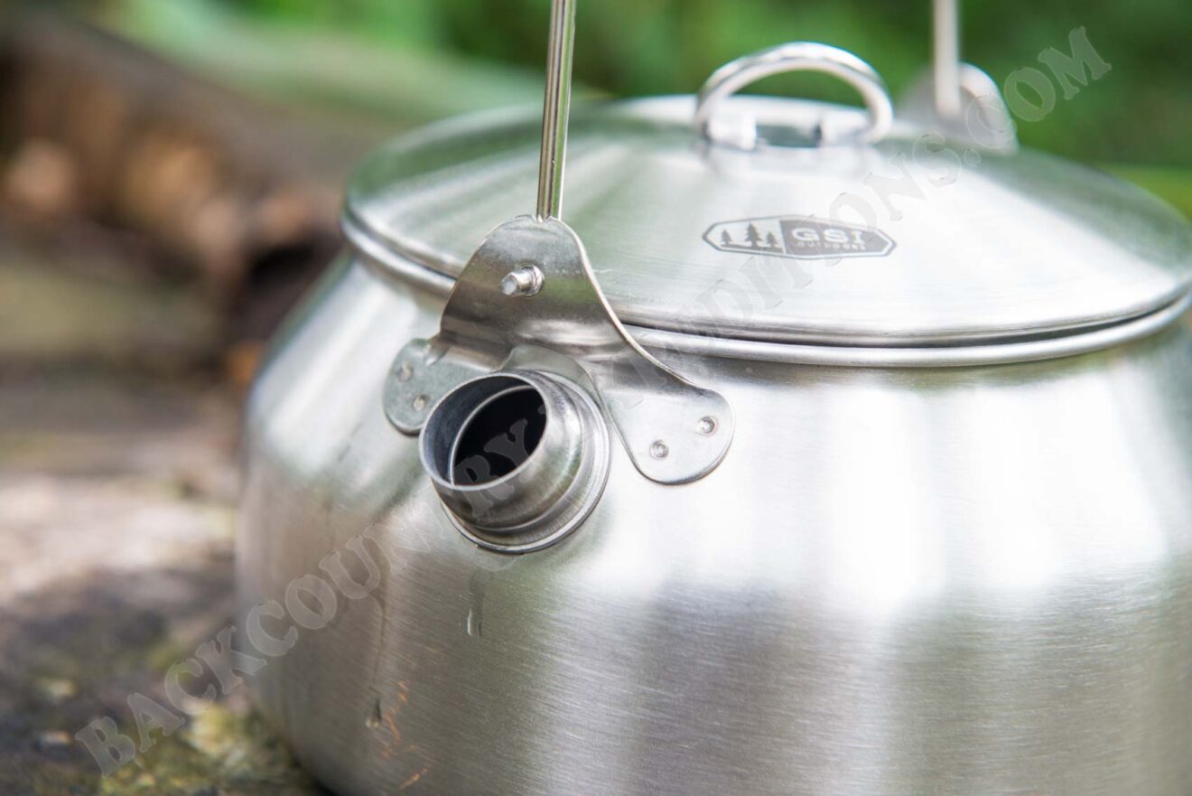 GSI Glacier Stainless Tea Kettle - Backcountry Expeditions